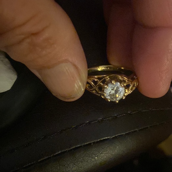 Vintage | Jewelry | Vintage Lind Cocktail Ring 4k Hge 8 | Poshmark